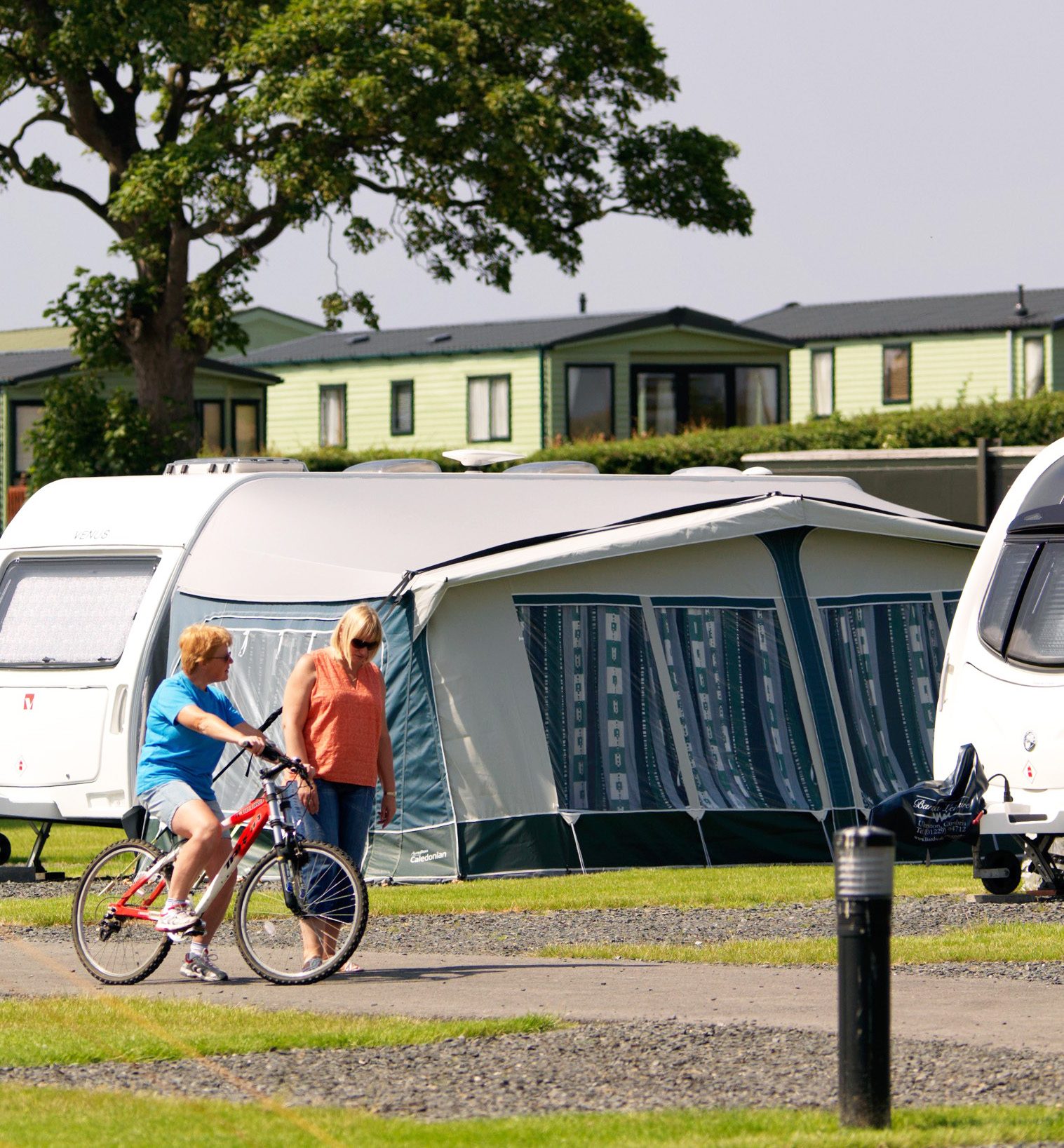 Seasonal Touring Pitches Bay View | Holgates